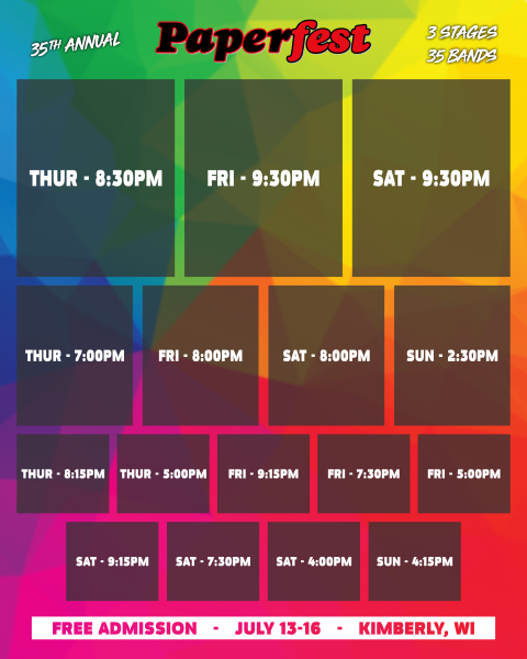 Paperfest | Free Admission | Live Music | Community Festival | Kimberly, WI